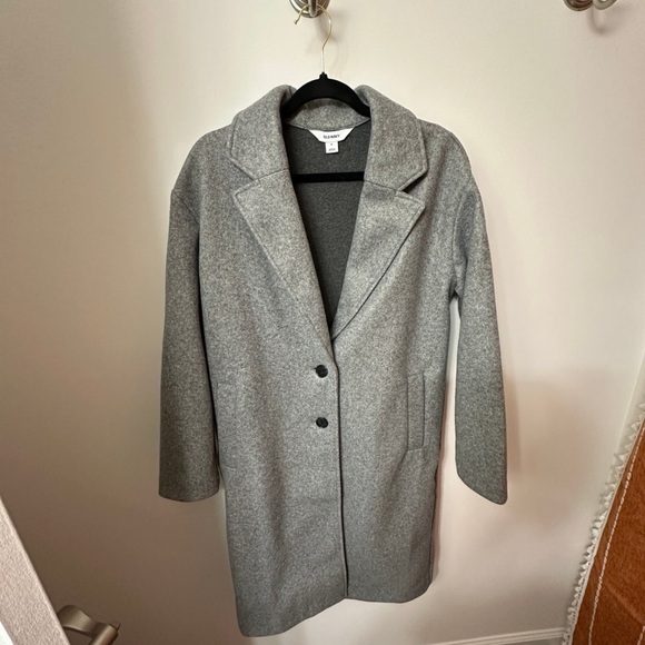 Old Navy | Jackets & Coats | Old Navy Classic Gray Pea Coat | Poshmark